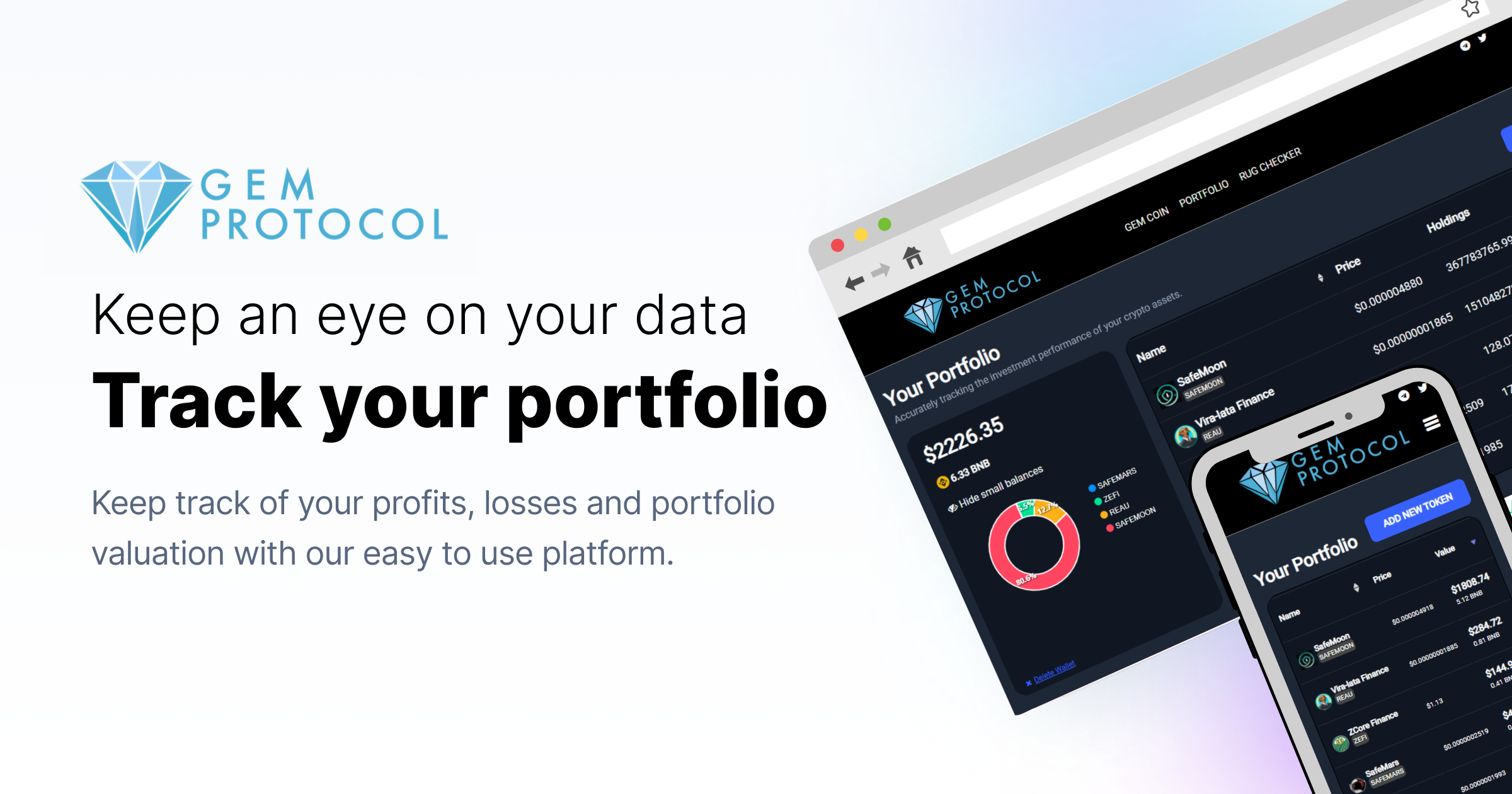 Portfolio Tracker - Gem Protocol